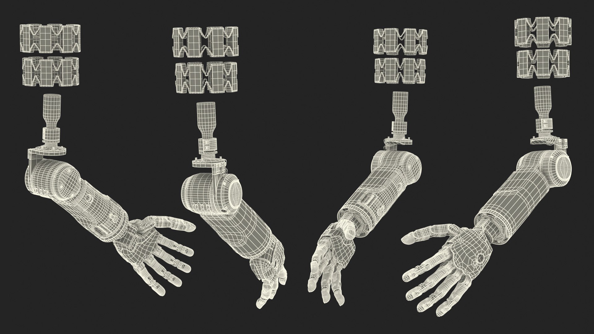 Brain Controlled Prosthetic Limbs 3D Model - TurboSquid 2092104