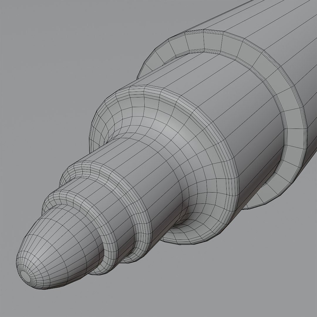3D Permanent Marker Model - TurboSquid 2204874