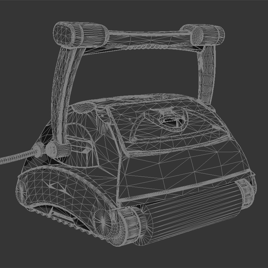 3D Pool Cleaning Robot Model - TurboSquid 1456201