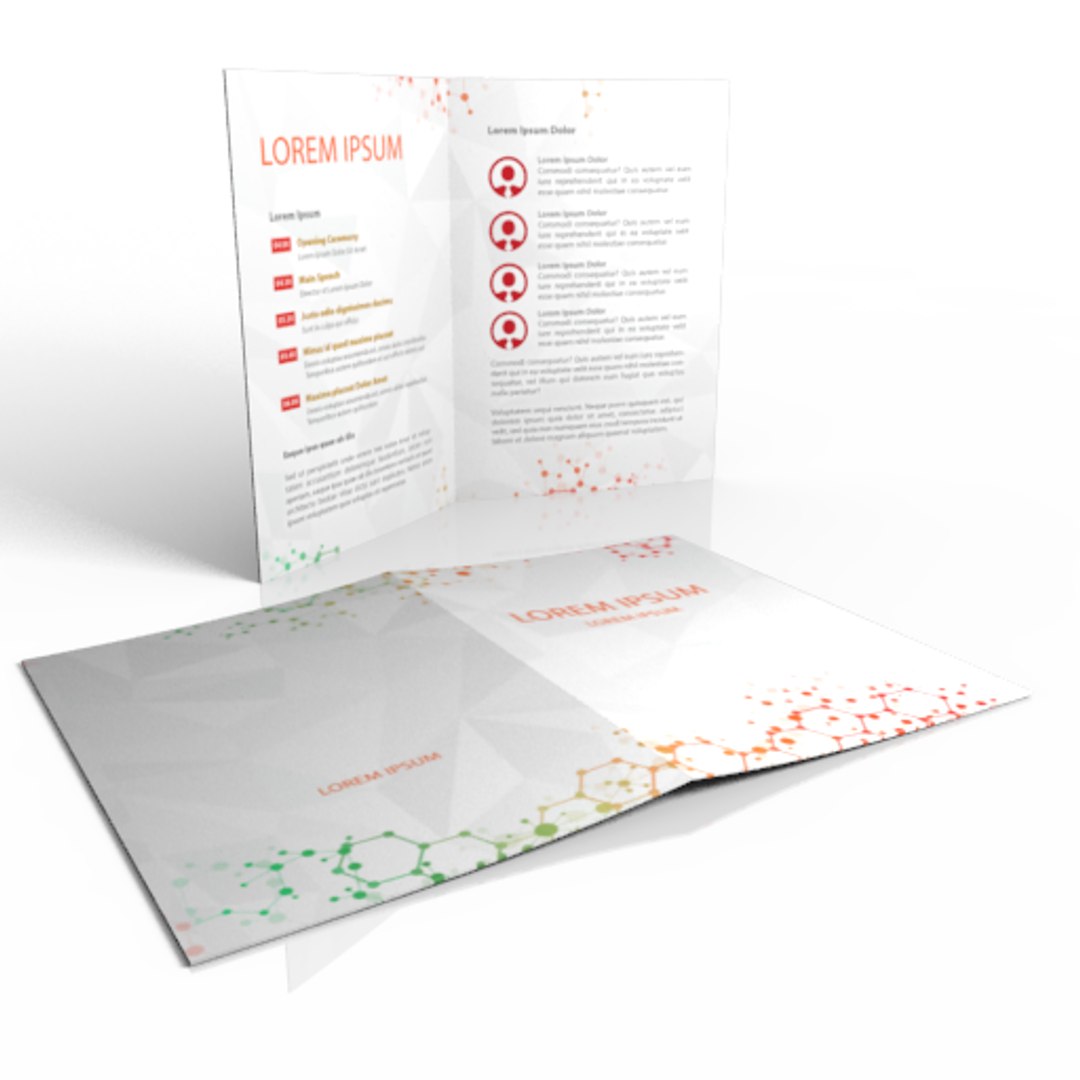 3D booklet - TurboSquid 1424892