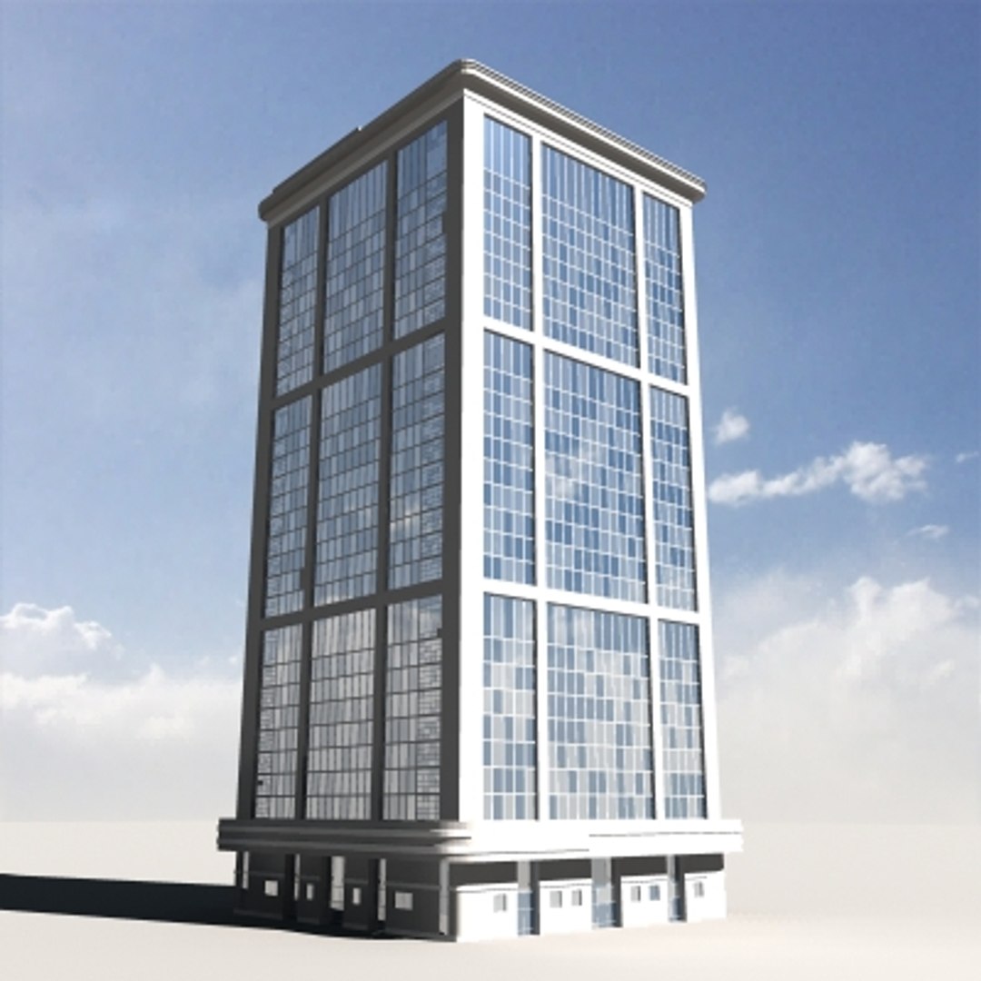skyscraper 3d model