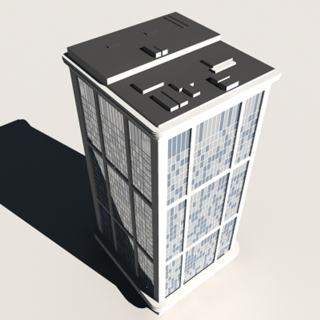 skyscraper 3d model