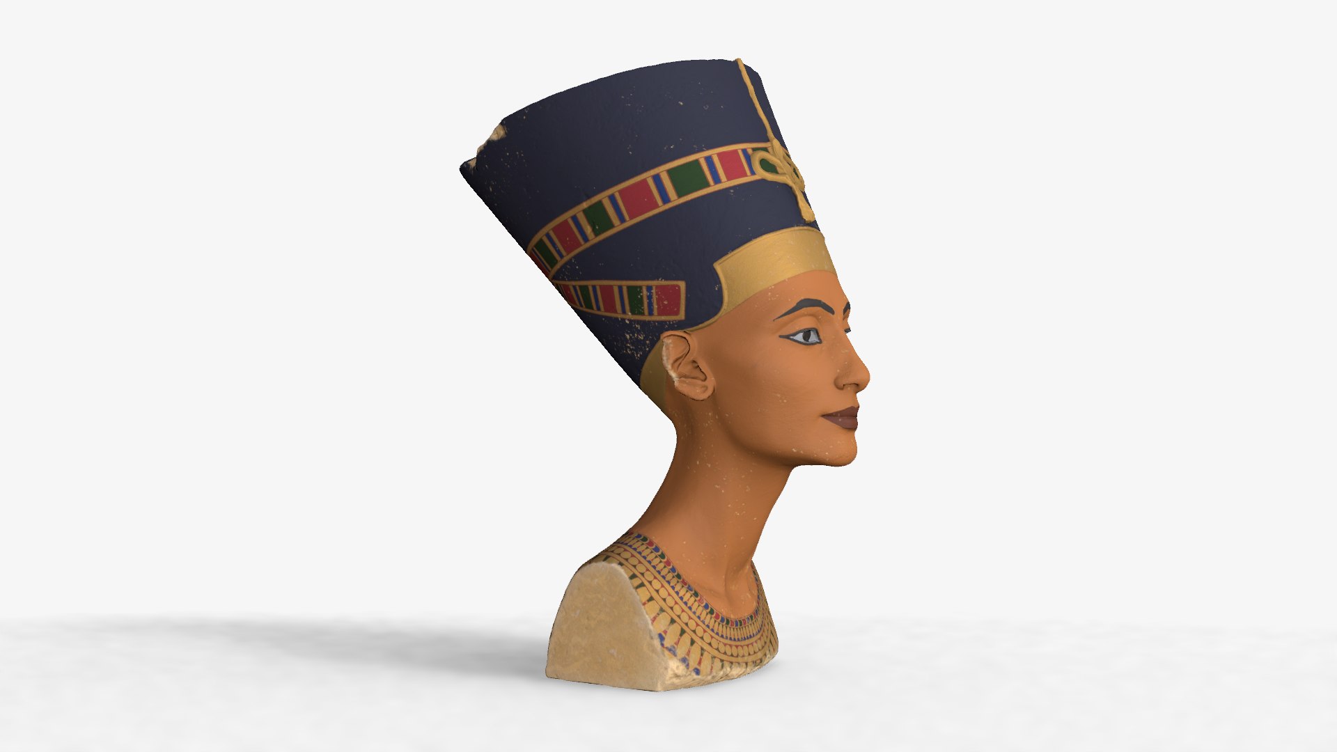Bust Of Nefertiti Model - TurboSquid 2132369