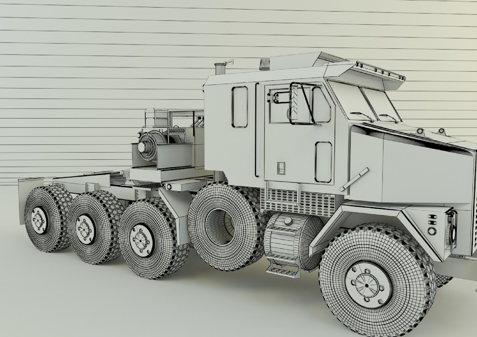 OSHKOSH M1070 Military Vehicle 3D - TurboSquid 1889181
