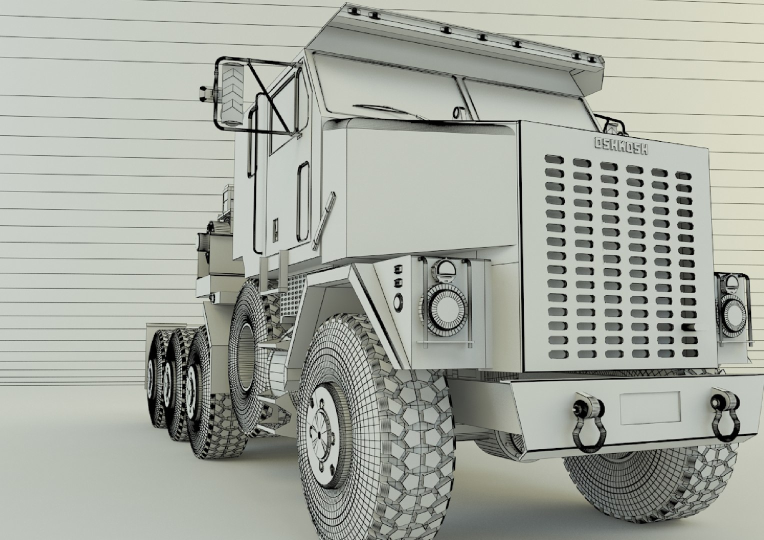OSHKOSH M1070 Military Vehicle 3D - TurboSquid 1889181