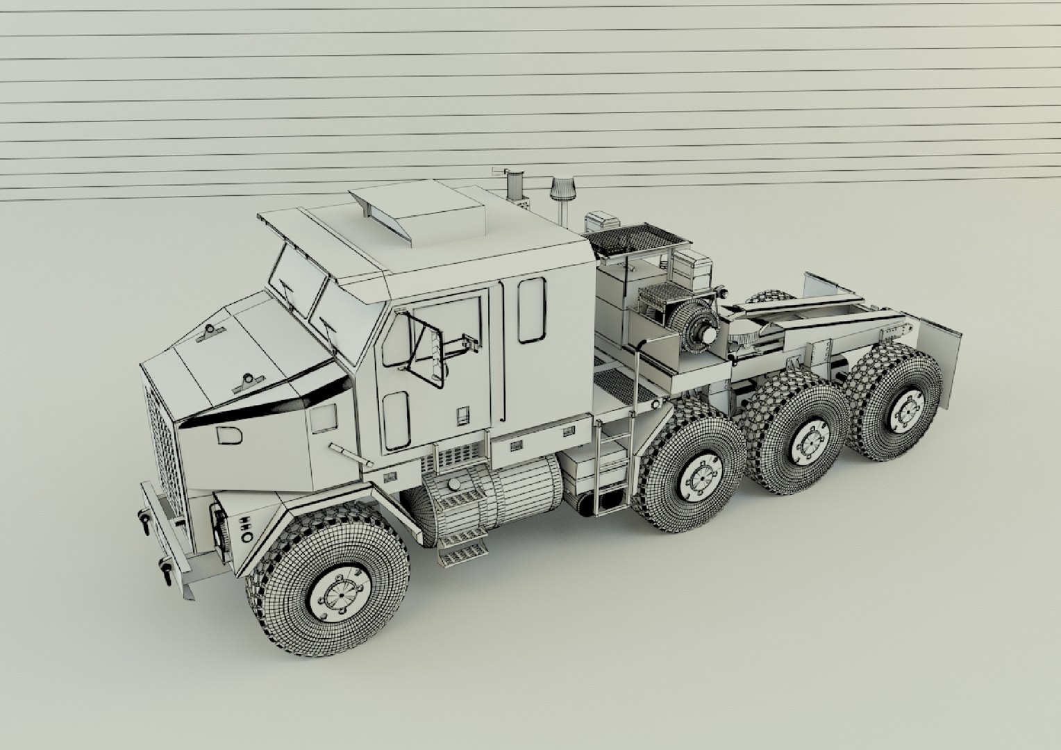 OSHKOSH M1070 Military Vehicle 3D - TurboSquid 1889181