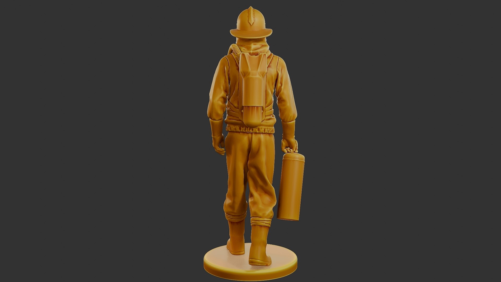 3D Czechoslovakian Firefighter 90s 002 - TurboSquid 2377081