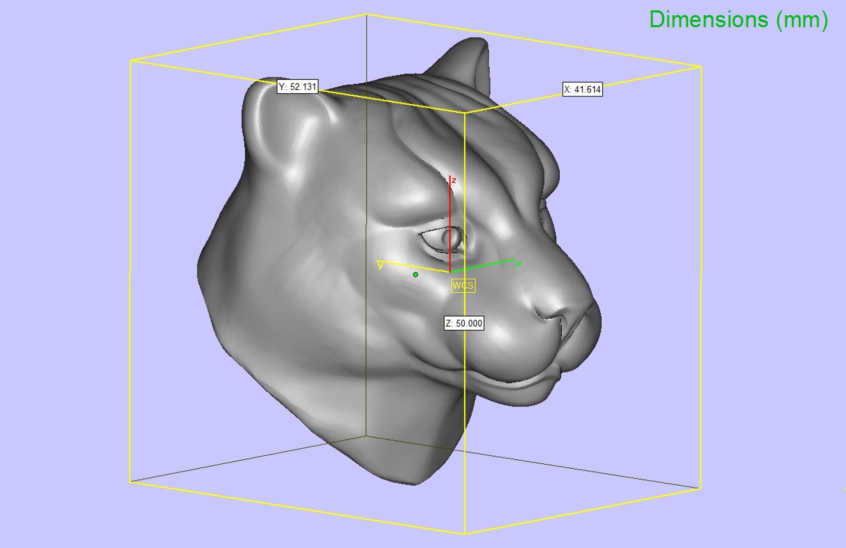 Snow Leopard Head 3D Model - TurboSquid 1875530