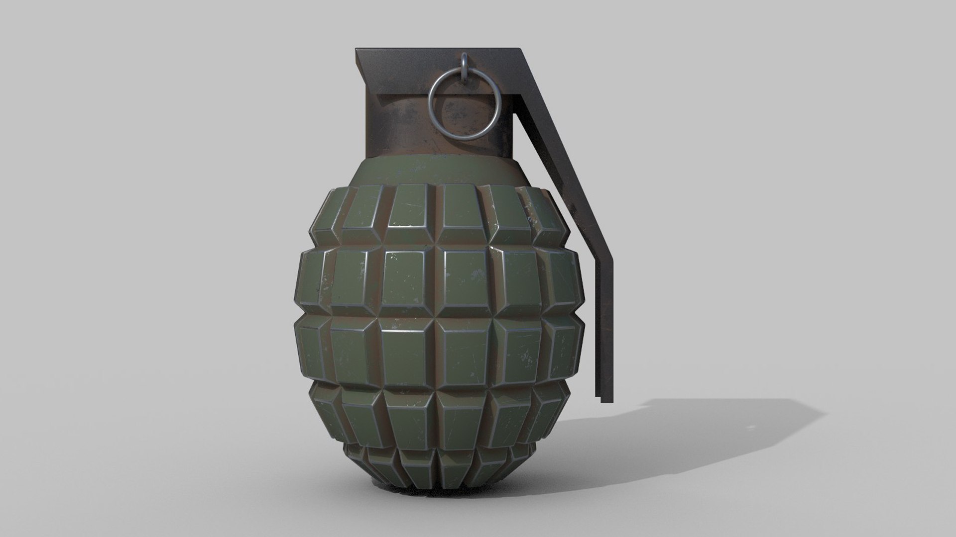 3D Model Grenade - TurboSquid 2174361