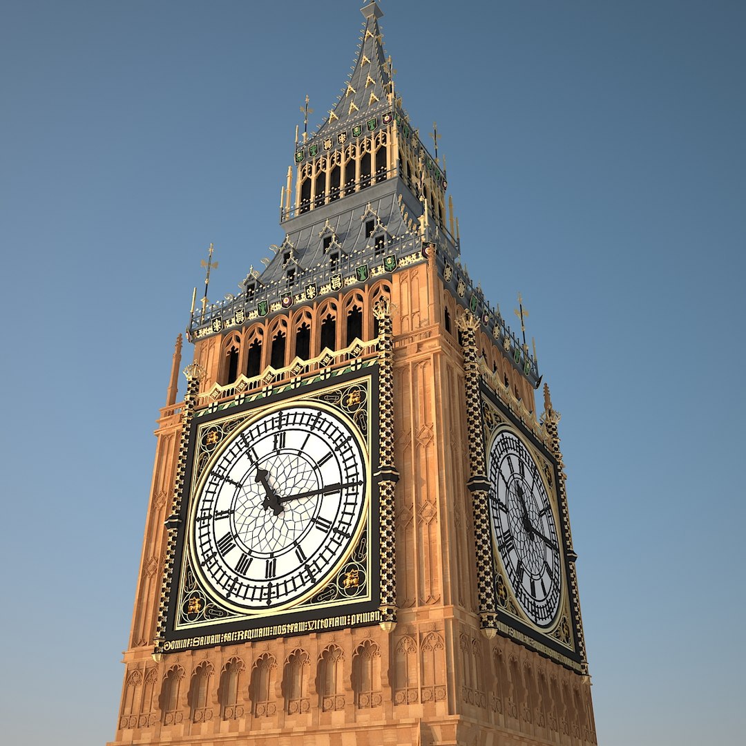 Big Ben 3d Model
