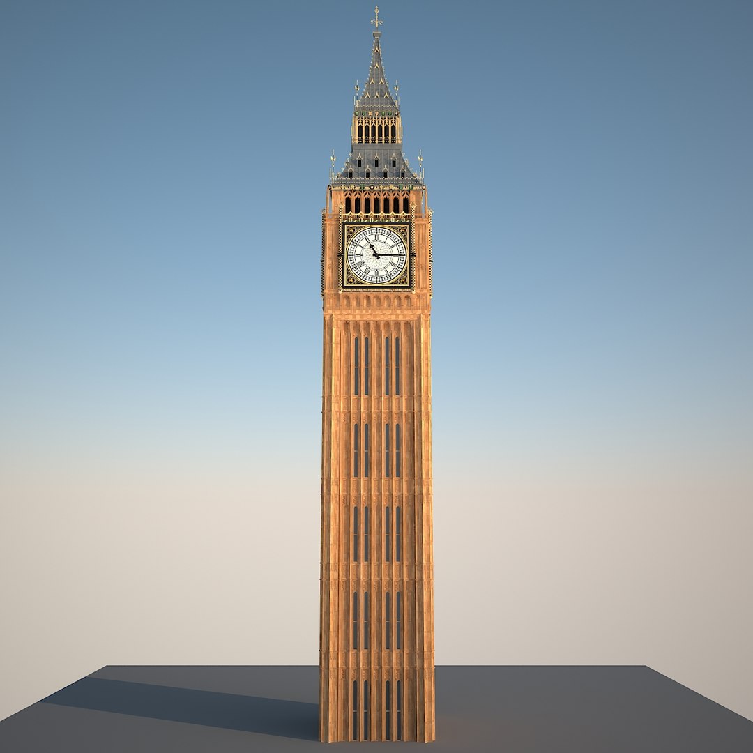 Big Ben 3d Model