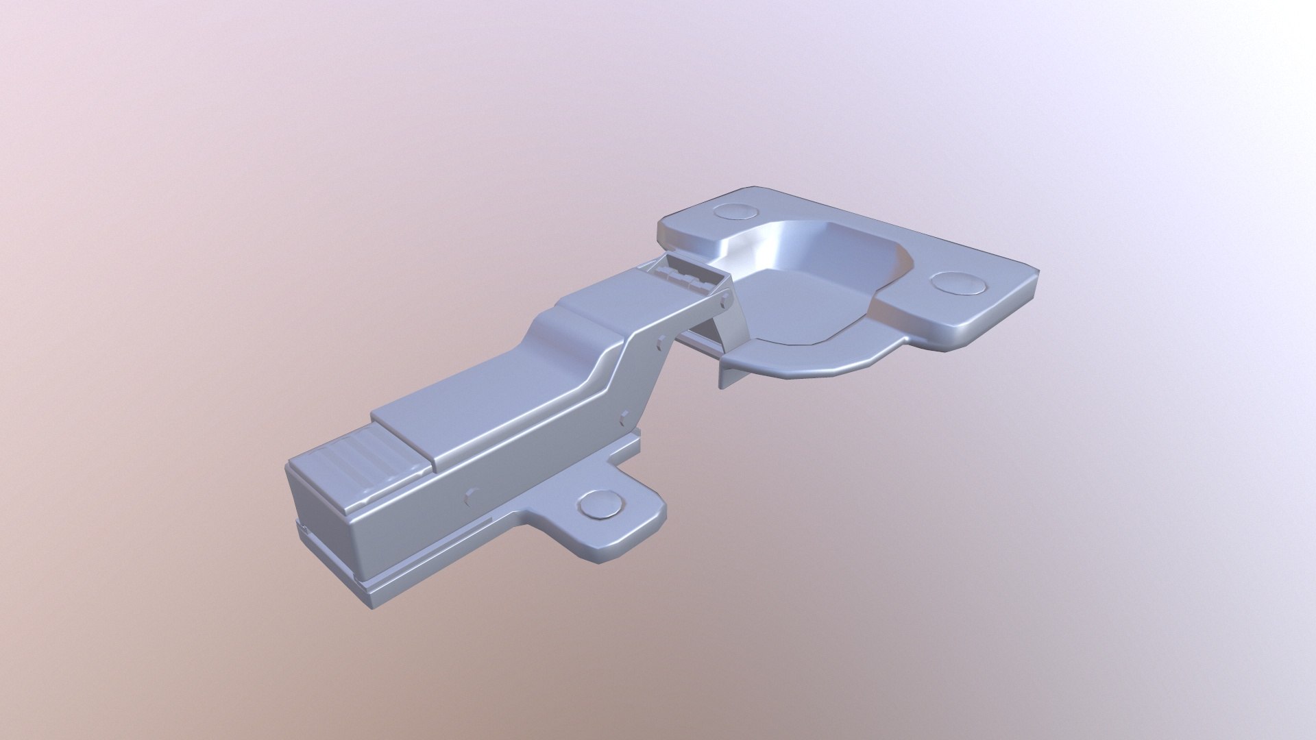 Hinge 3D Model - TurboSquid 2295934