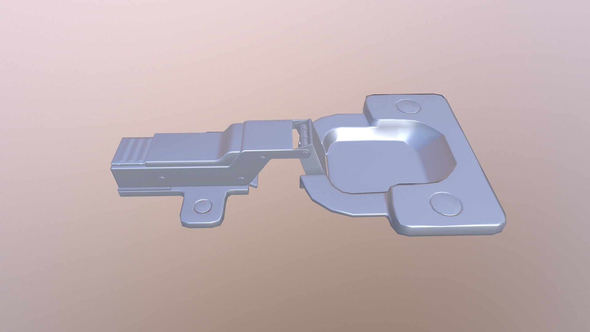 Hinge 3D Model - TurboSquid 2295934