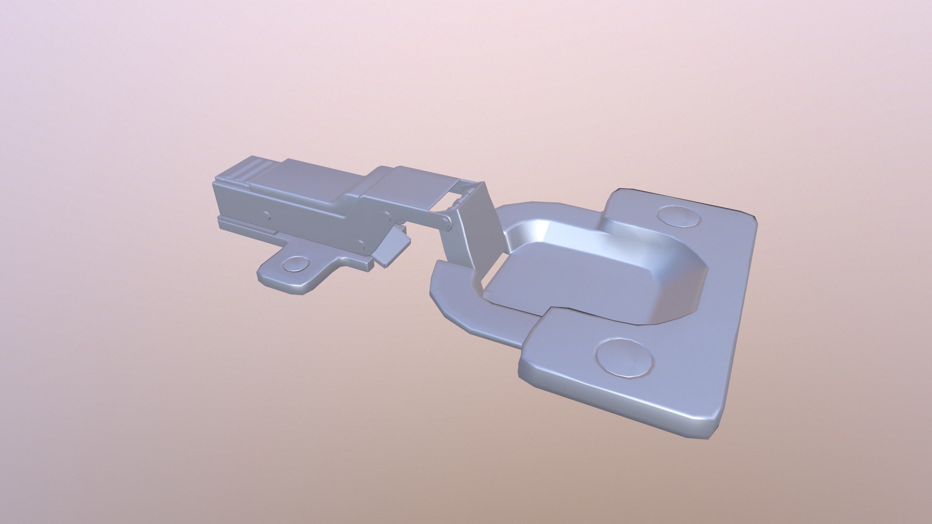 Hinge 3D Model - TurboSquid 2295934