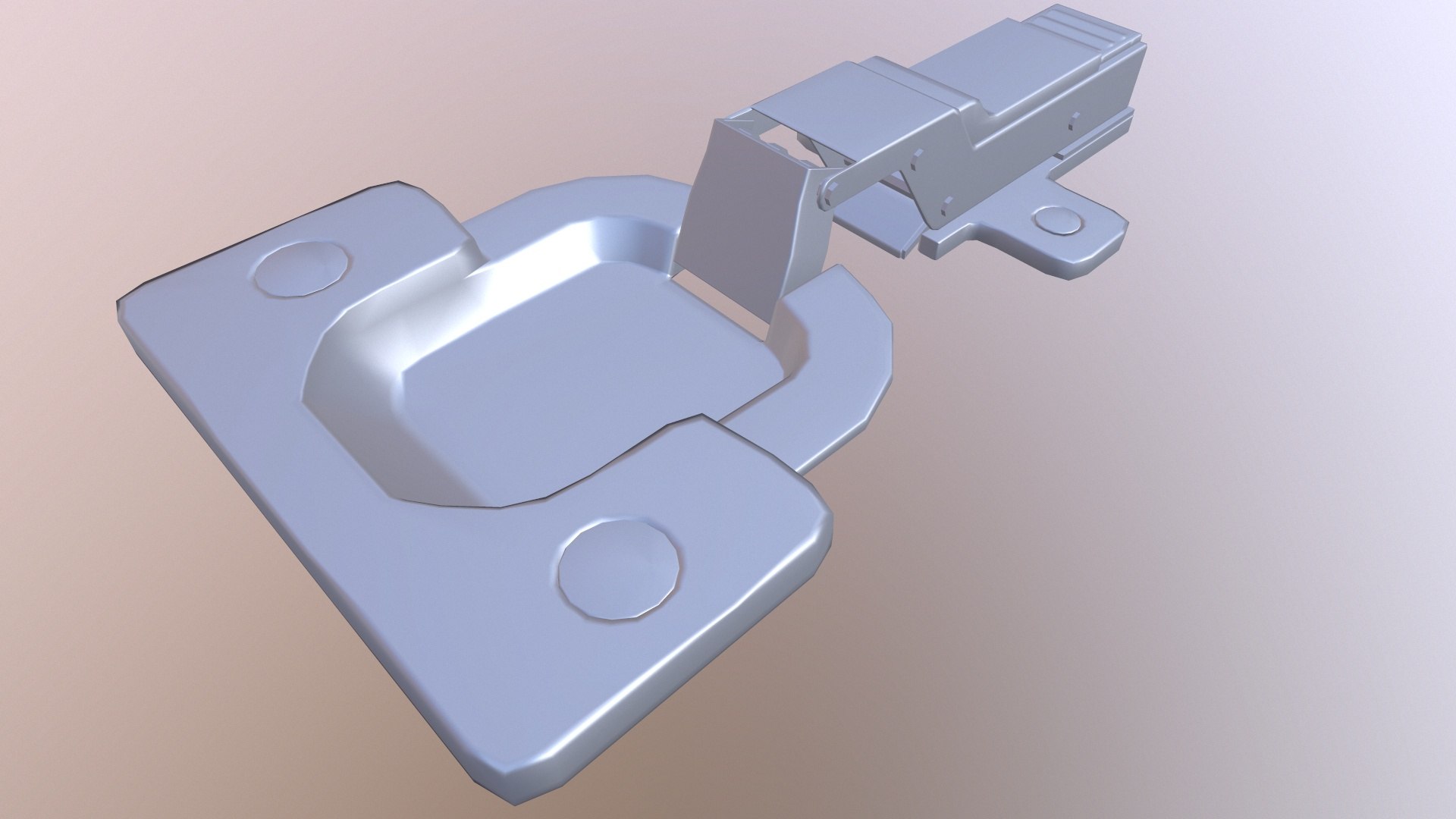 Hinge 3D Model - TurboSquid 2295934