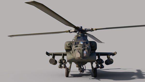 modelo 3d Boeing AH-64 Apache - TurboSquid 2092669