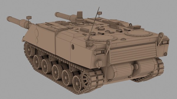 VT Tank Prototype 3D model - TurboSquid 2042301