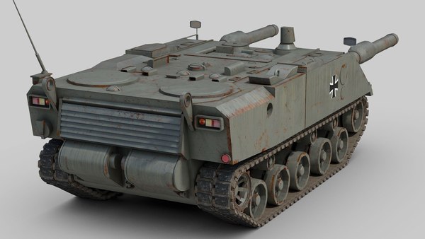 modelo 3d Prototipo de tanque VT - TurboSquid 2042301