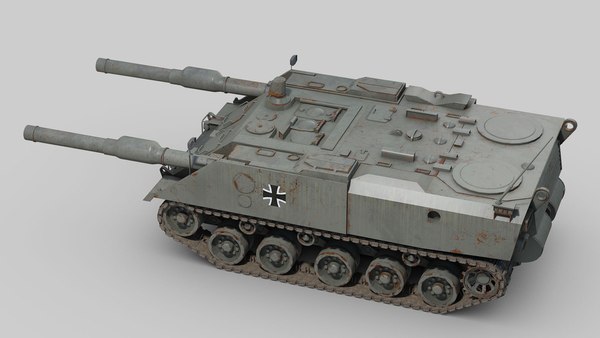 modelo 3d Prototipo de tanque VT - TurboSquid 2042301