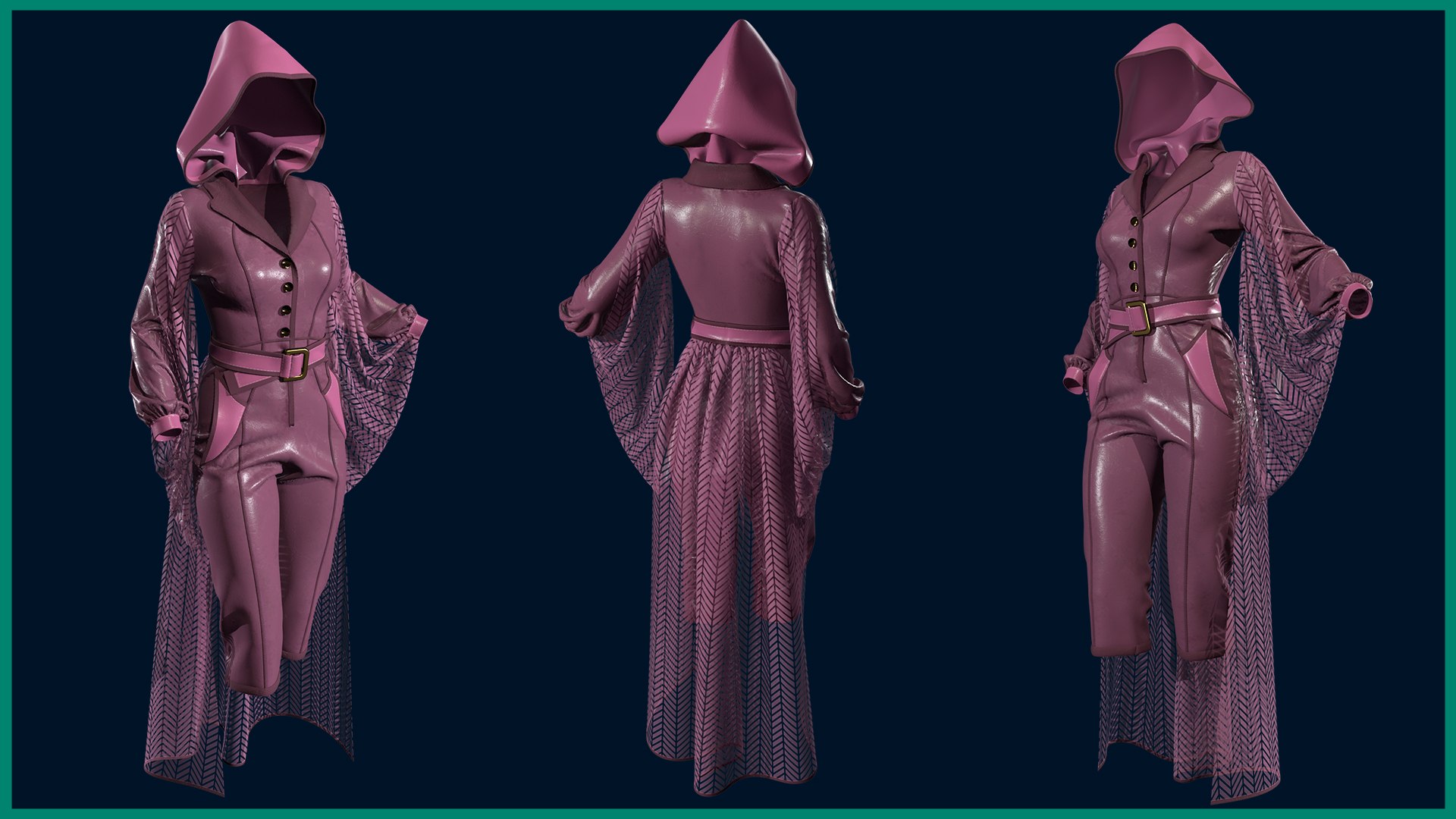 3D Barbie Outfit With Texture 3D Model - TurboSquid 2294308