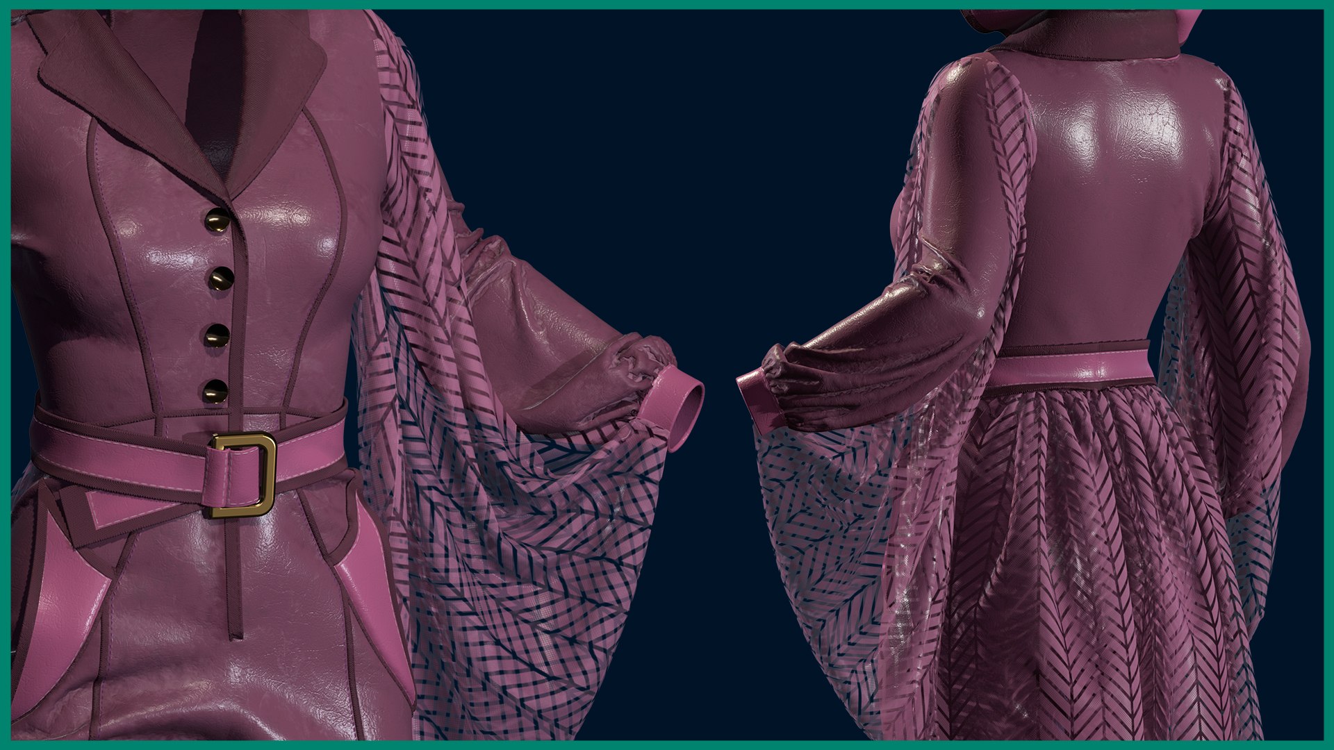 3D Barbie Outfit With Texture 3D Model - TurboSquid 2294308