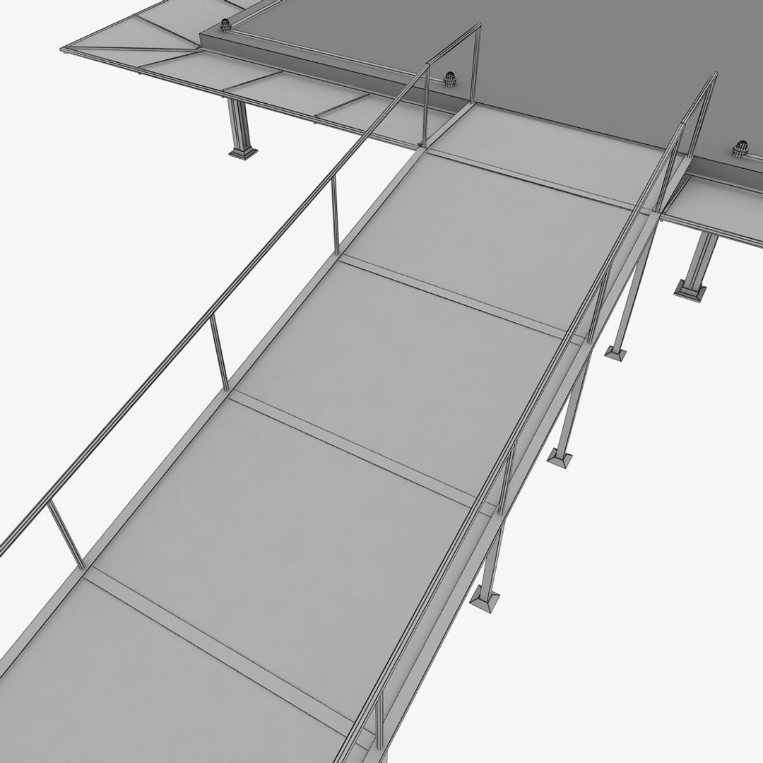 Squared Pad 3d Model