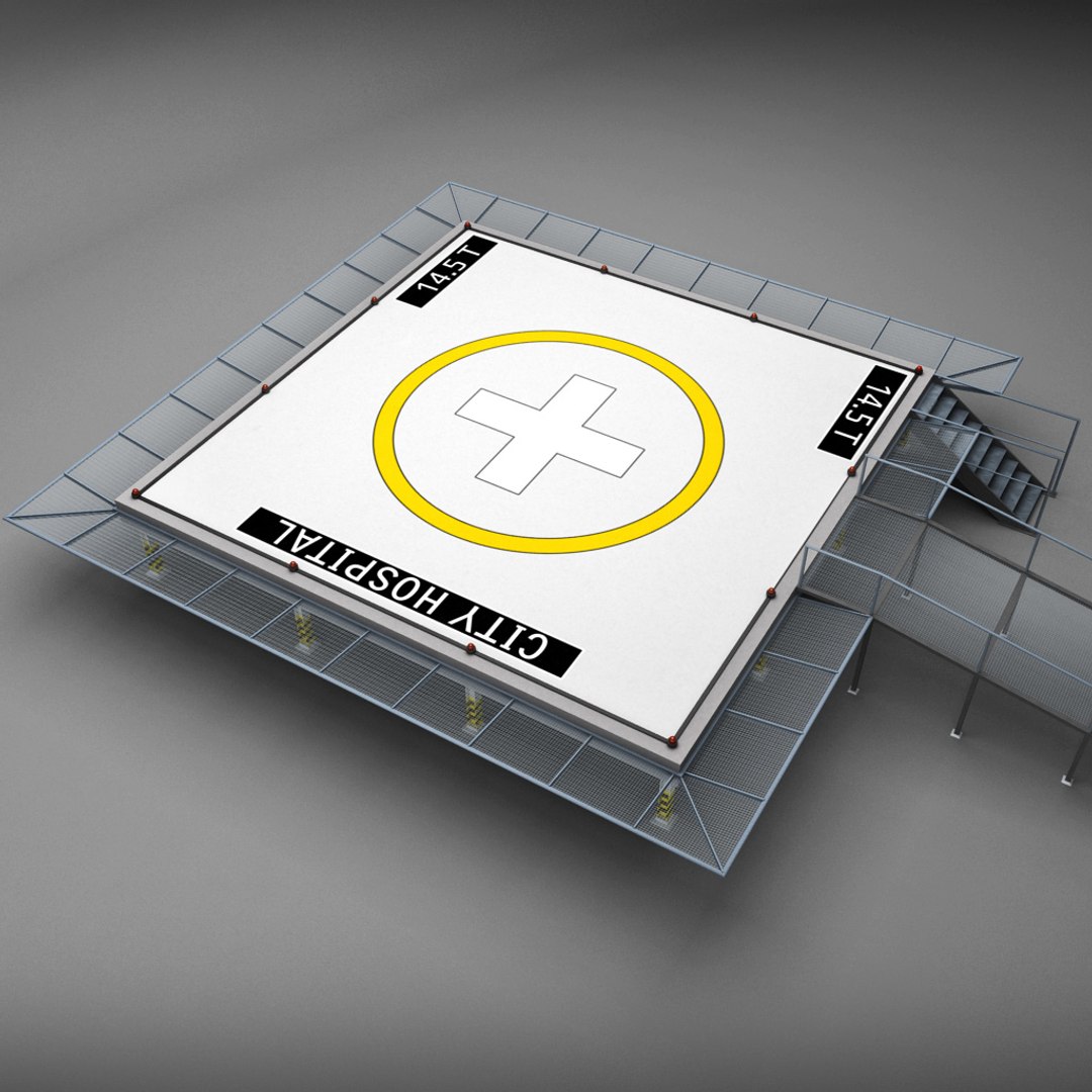 Squared Pad 3d Model