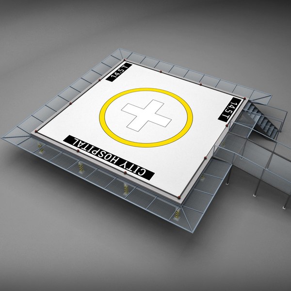 3D Helipad Models | TurboSquid