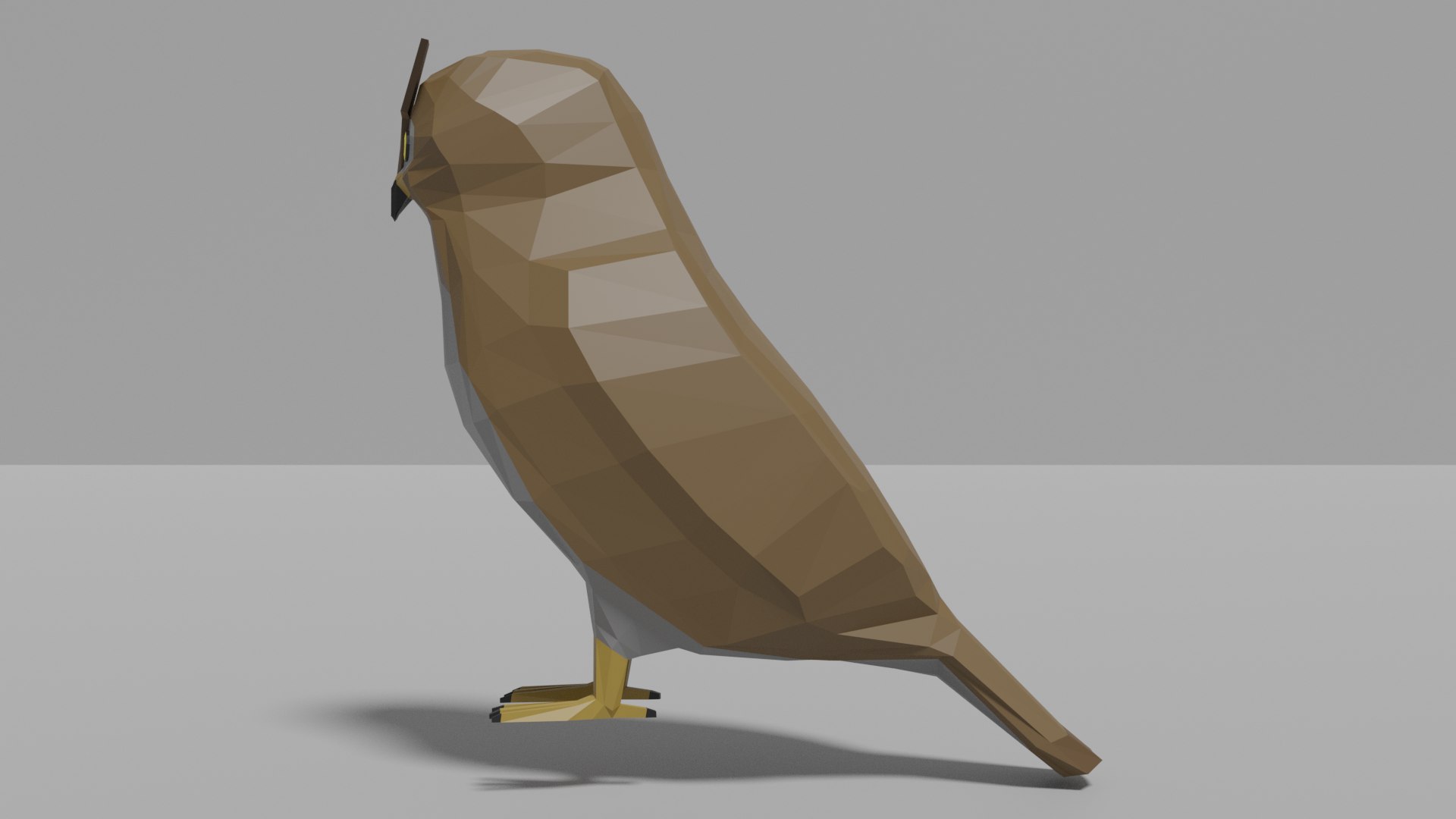 Cartoon Owl 3D Model - TurboSquid 1759505