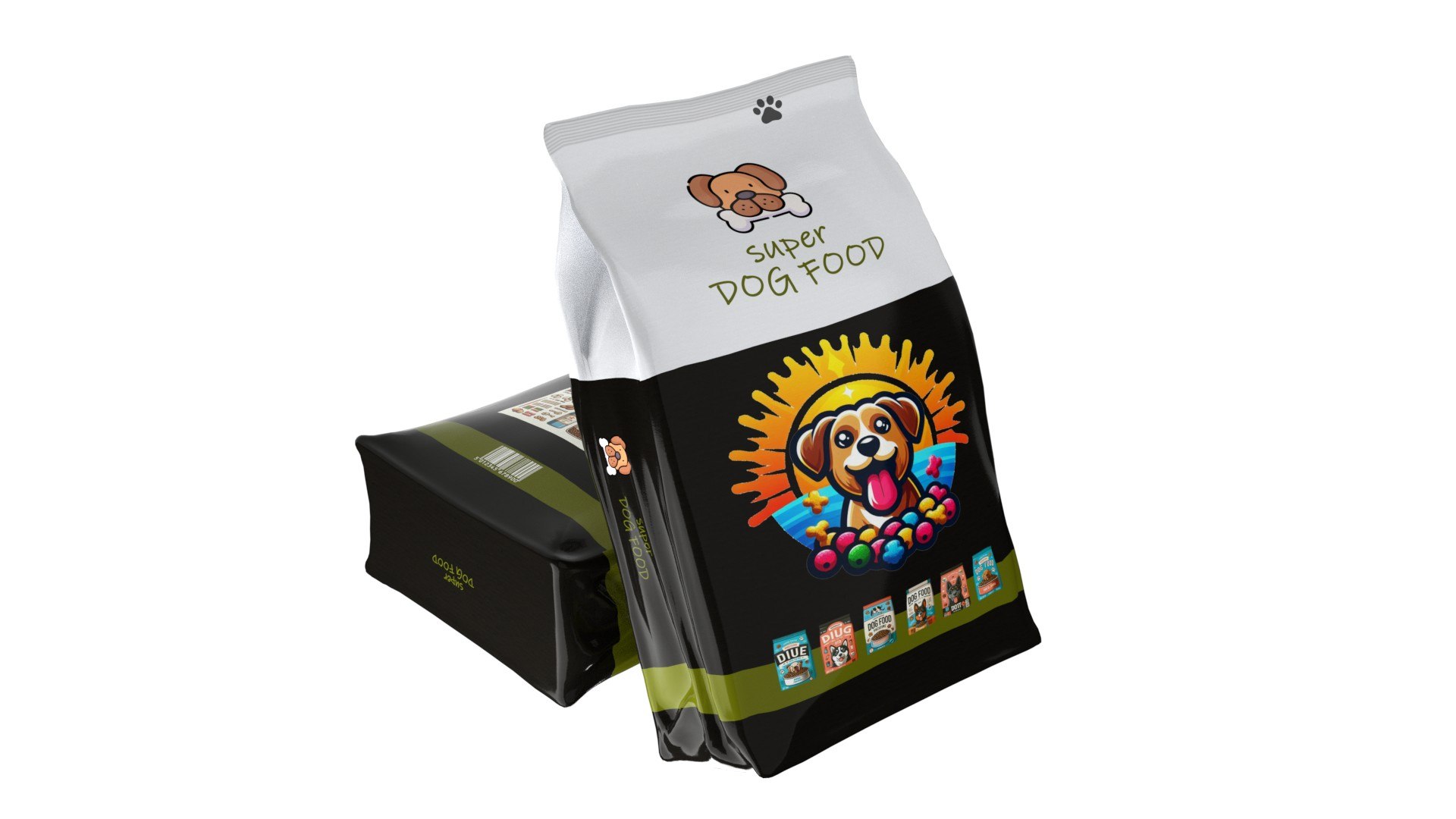 3D Model Dog Food Package V1 - TurboSquid 2370958