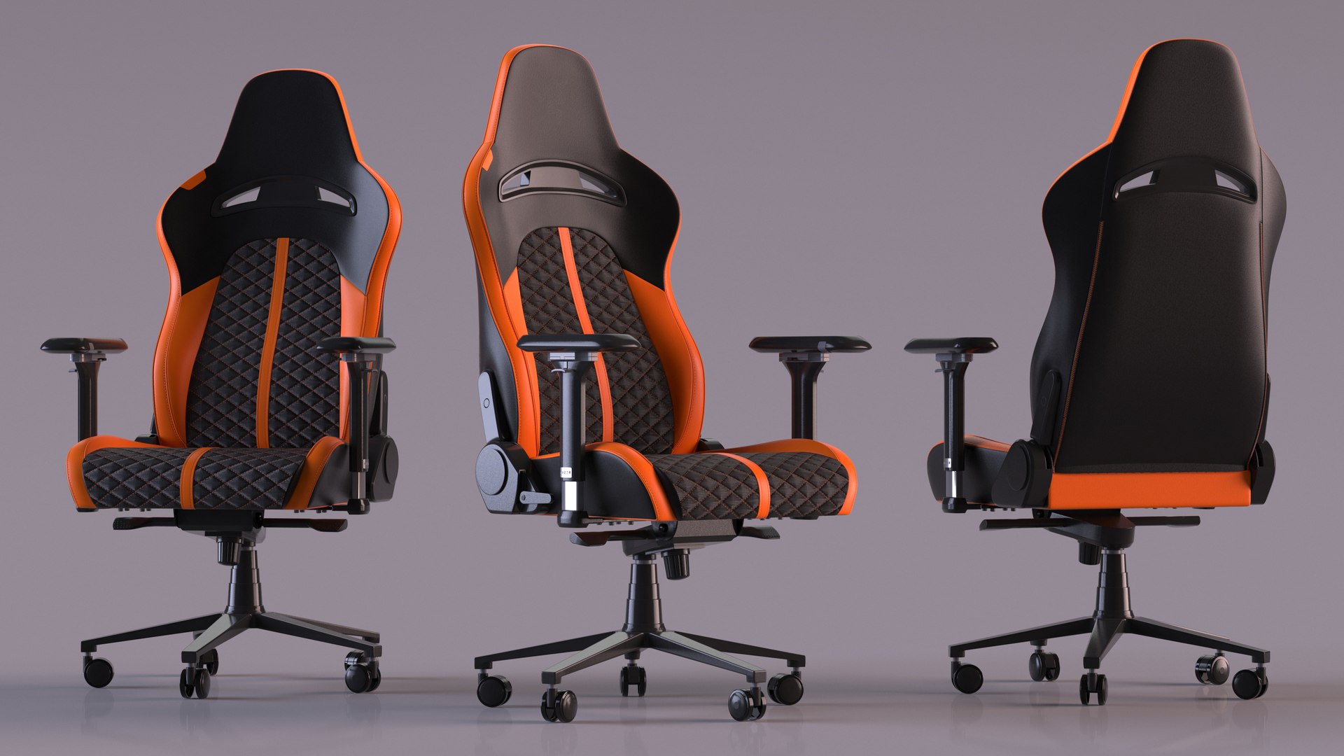 Ergonomic Computer Gaming Chair 3D Model - TurboSquid 2113241