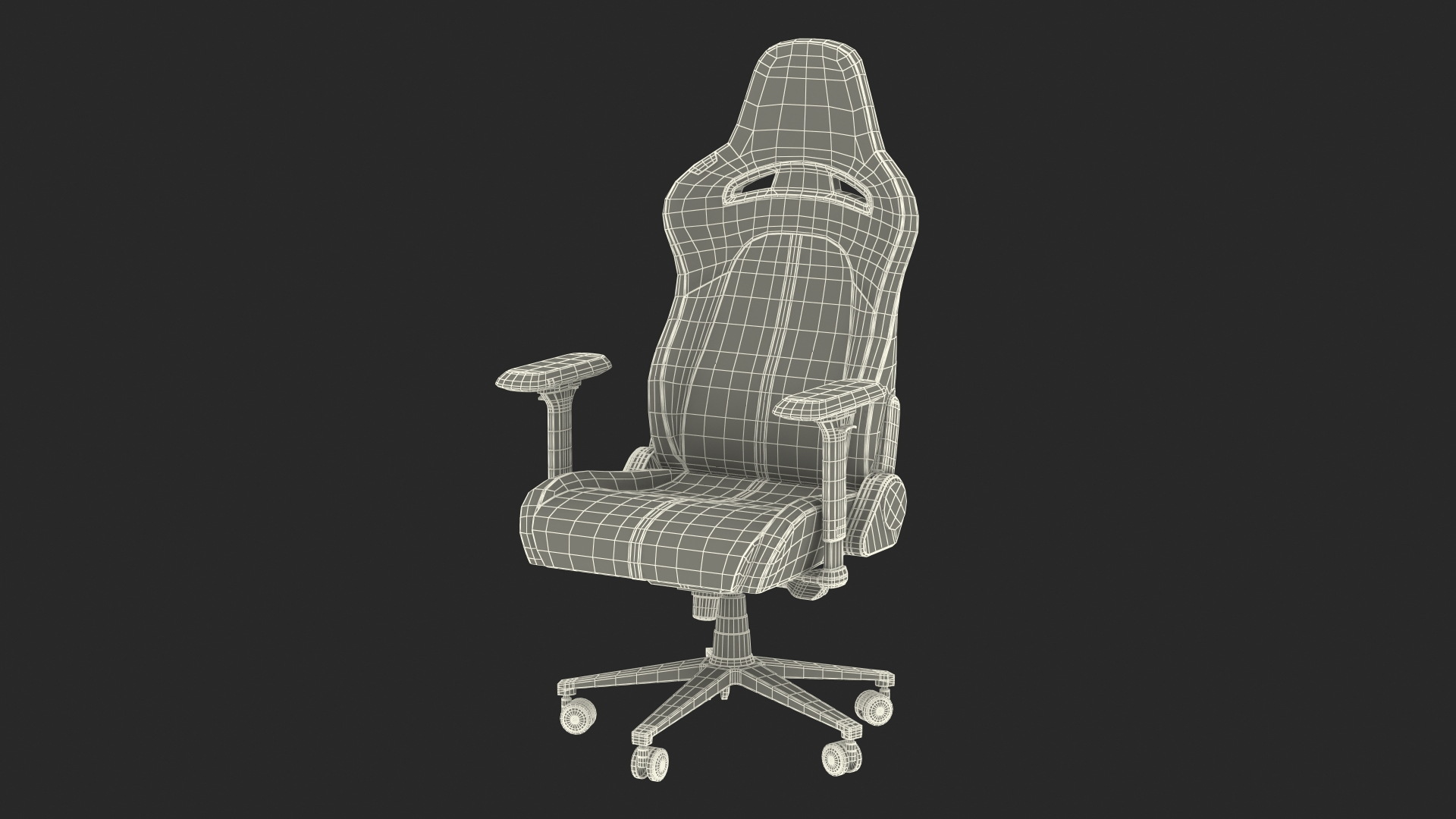 Ergonomic Computer Gaming Chair 3D Model - TurboSquid 2113241
