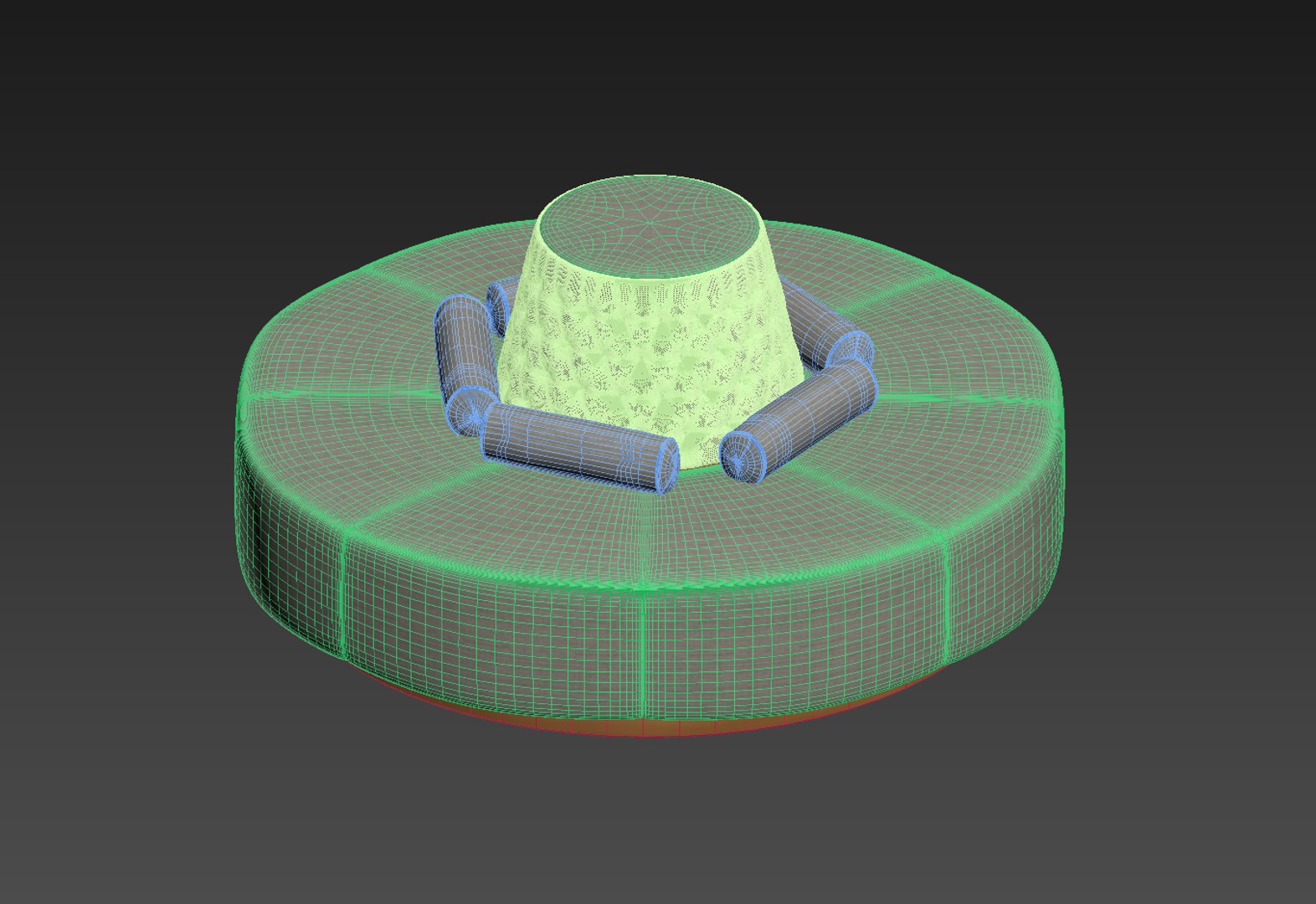 3d Rotunda Realistic