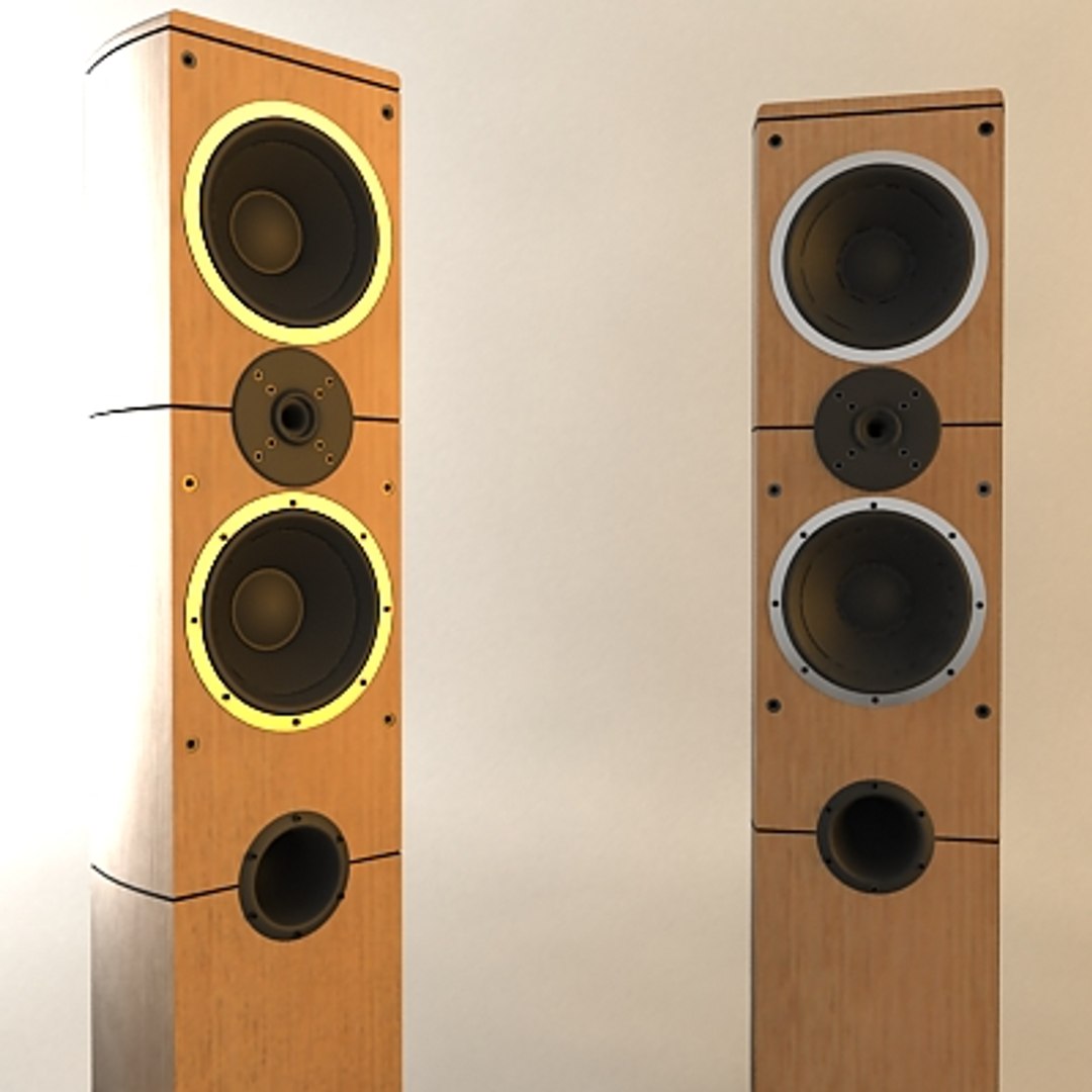 3d speaker model