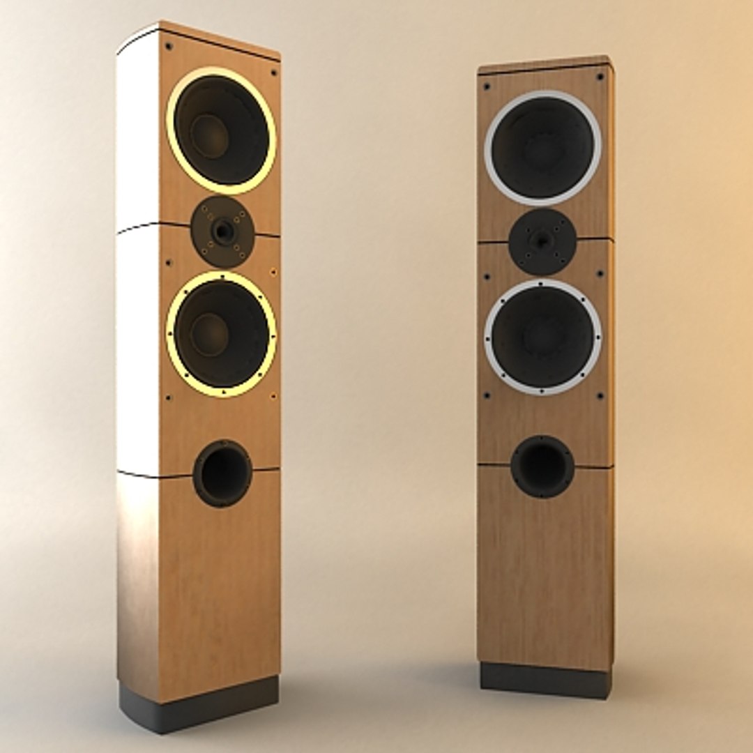 3d speaker model