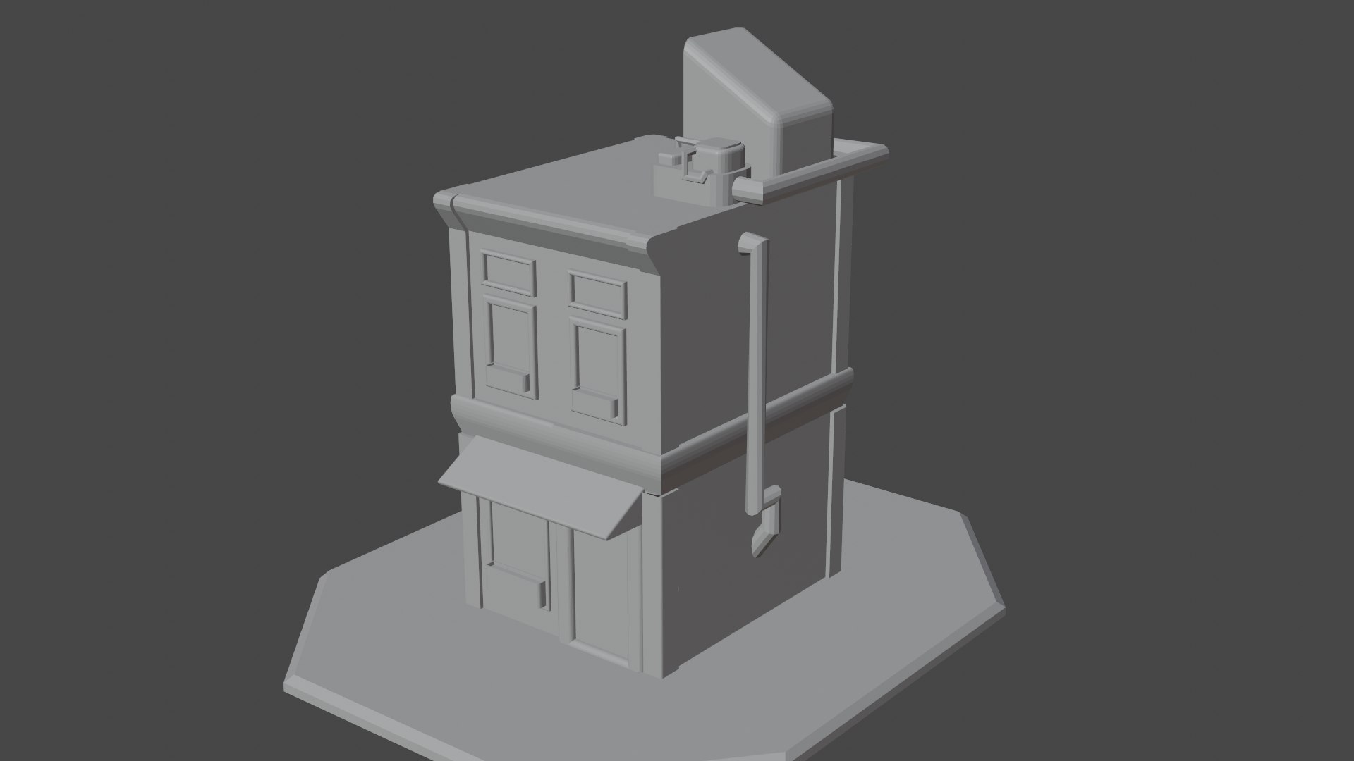 Cartoon Shop 3D - TurboSquid 2084565