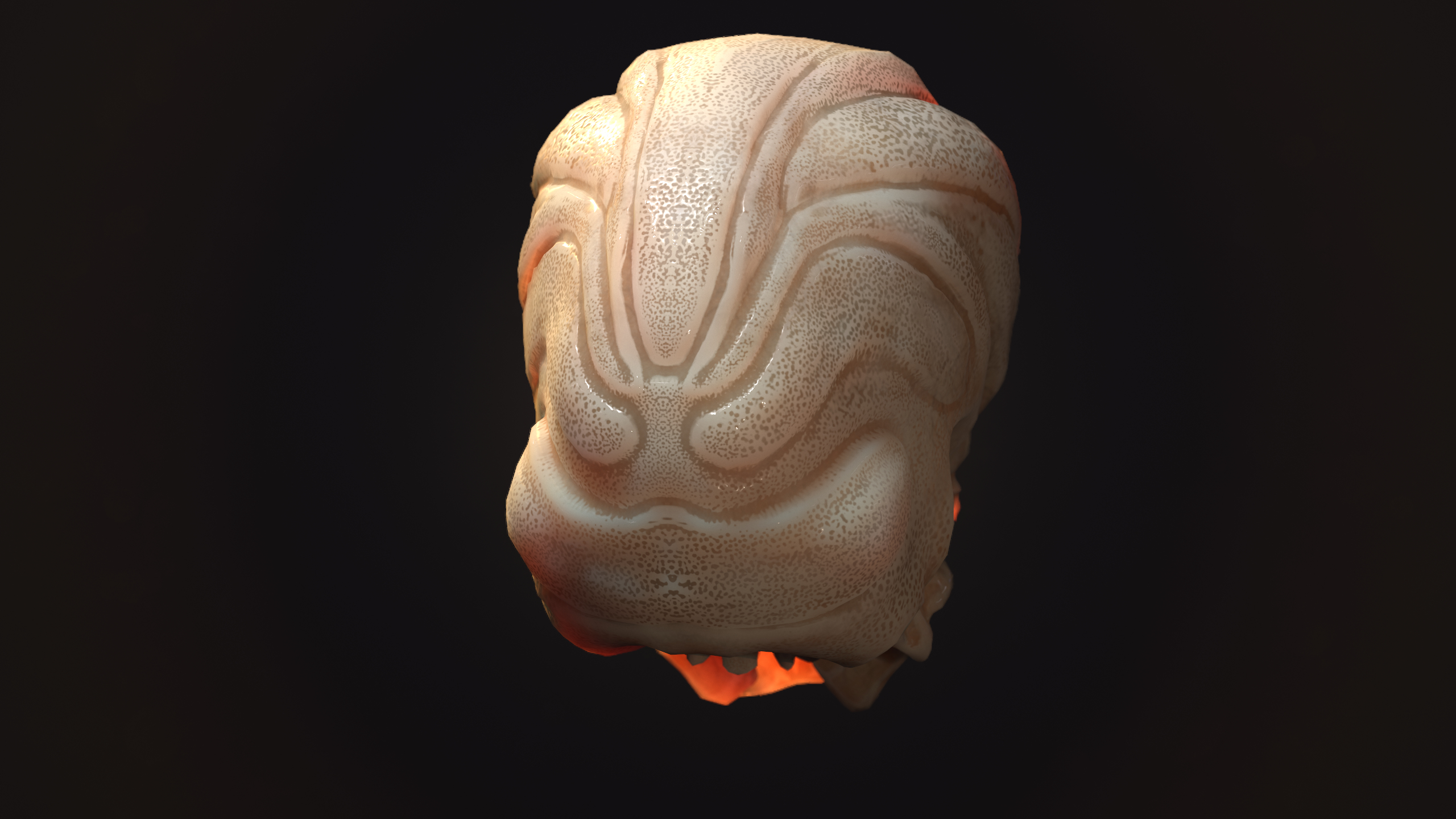 3D Alien Skull - TurboSquid 1836307