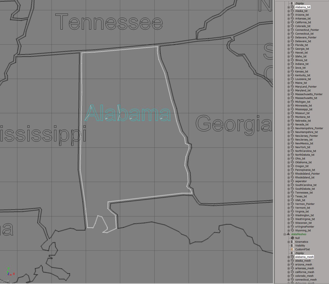 3D States Election Model - TurboSquid 1153571