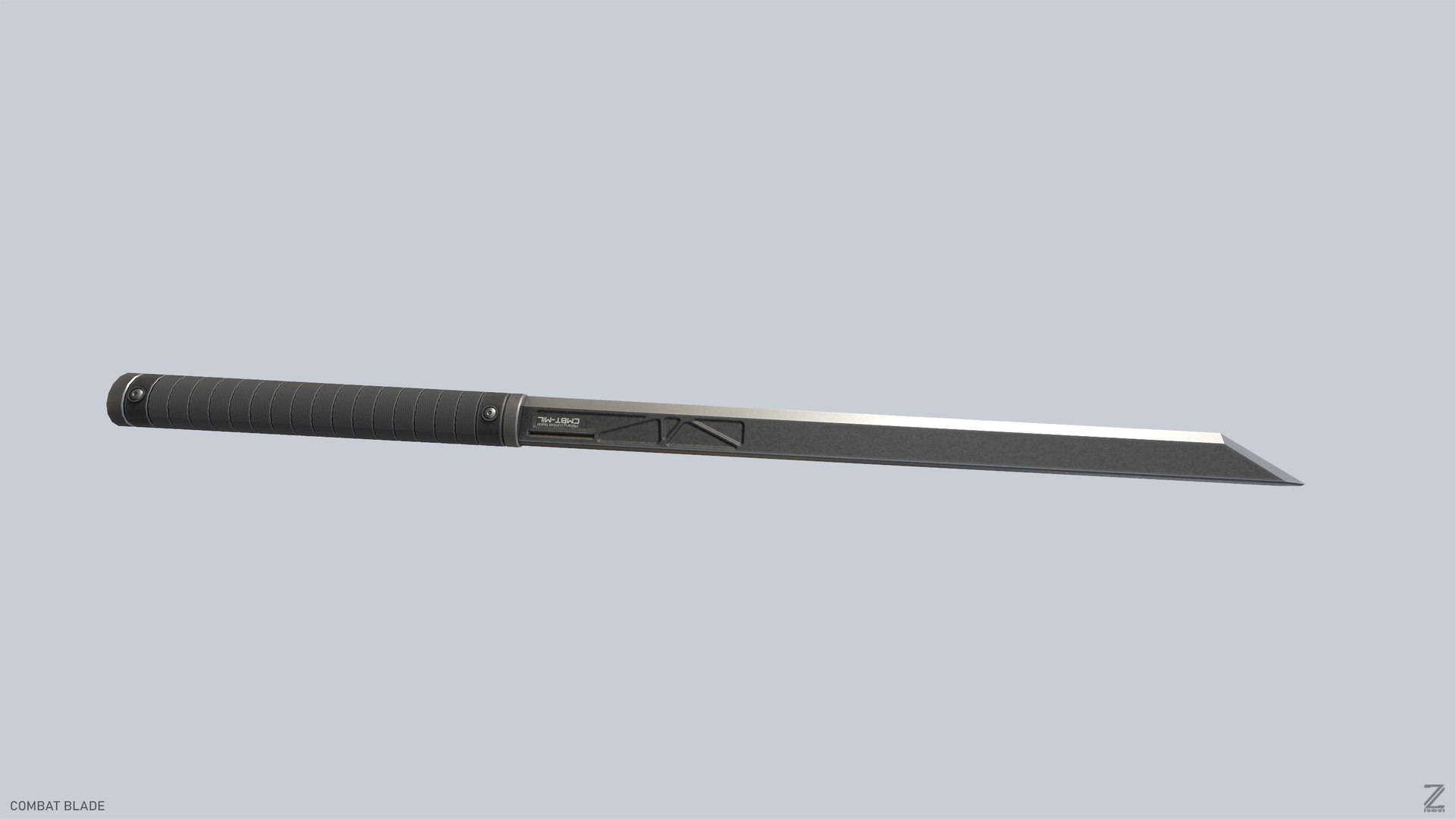 3D Model Combat Blade - TurboSquid 2418845