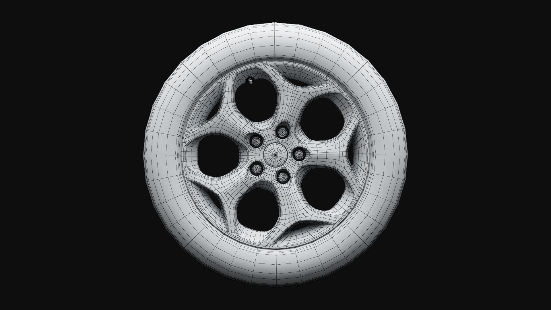 Ford Focus 16 Inch Rim 3D Model - TurboSquid 2053202