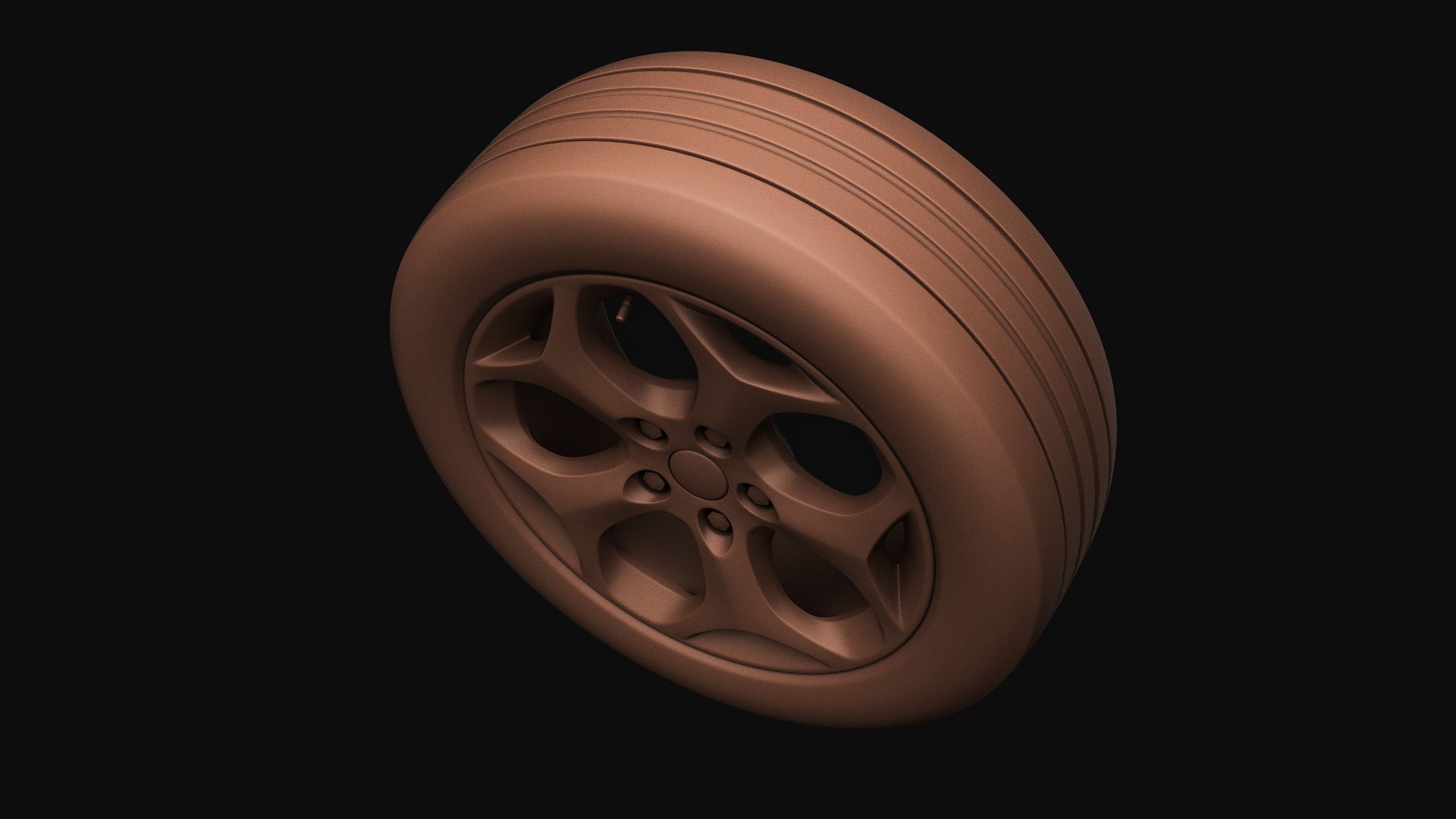 Ford Focus 16 Inch Rim 3D Model - TurboSquid 2053202