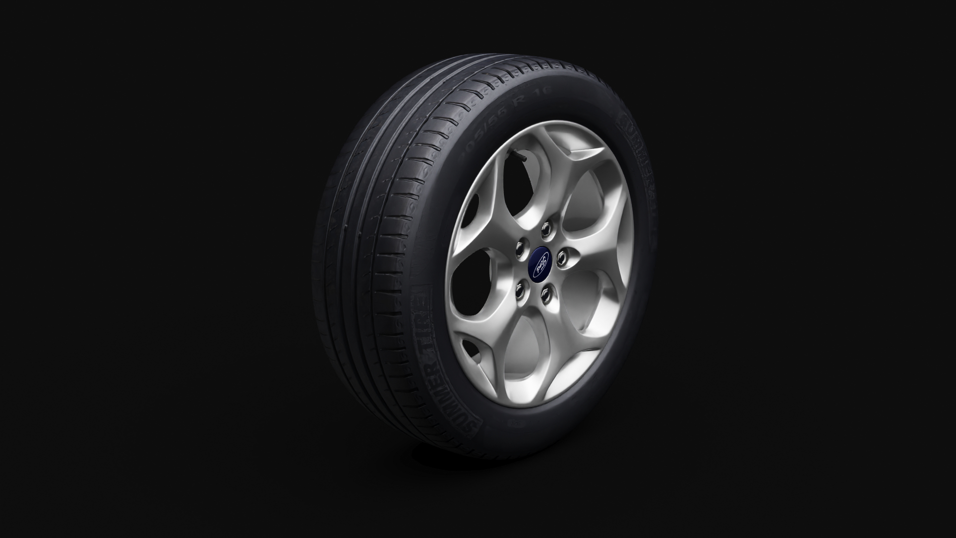 Ford Focus 16 inch rim 3D model - TurboSquid 2053202