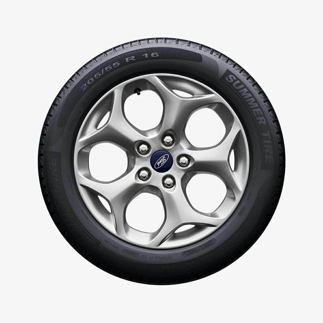 Ford Focus 16 inch rim 3D model - TurboSquid 2053202