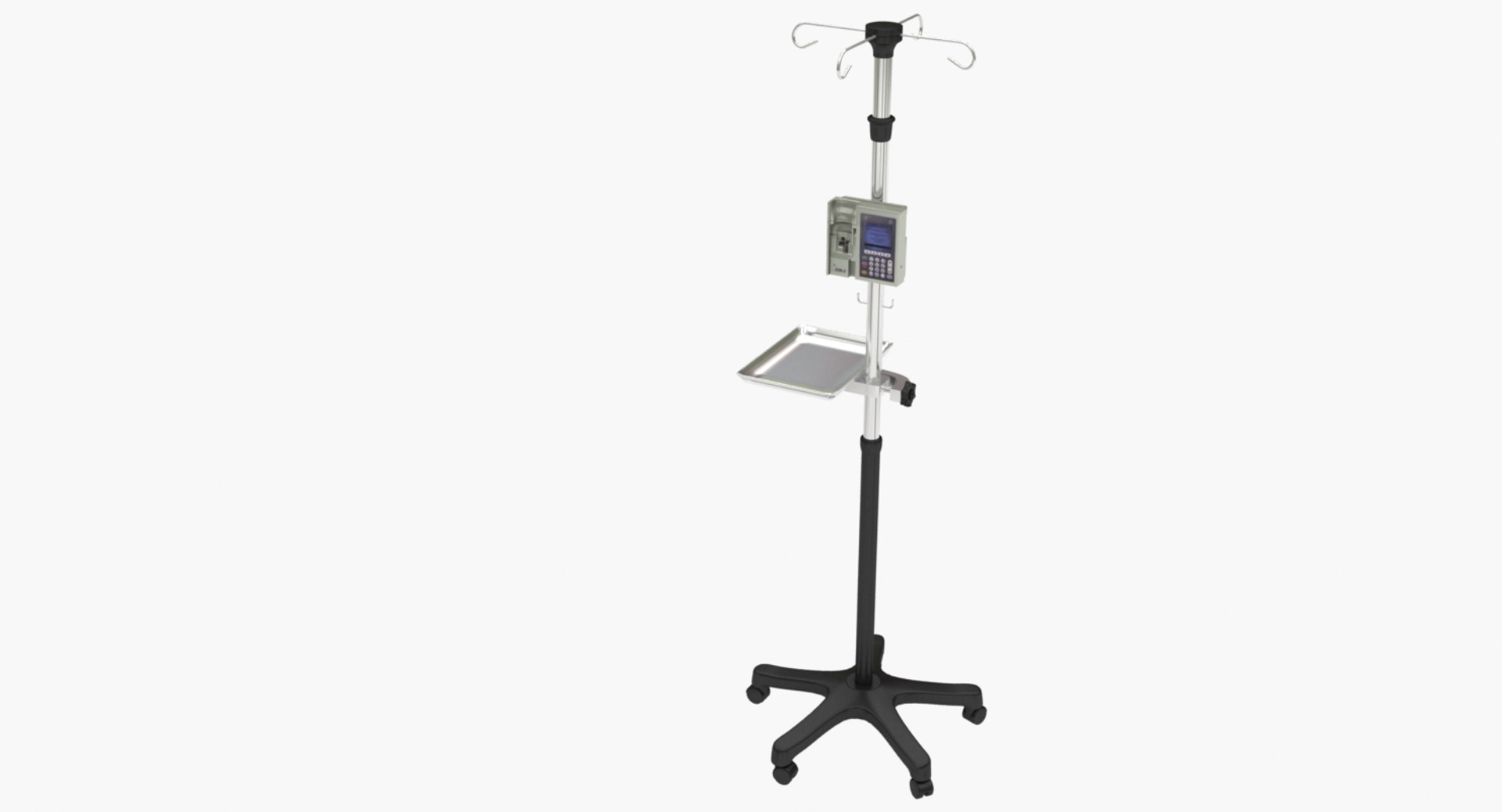 3D Iv Stand Blood Bag - TurboSquid 1508557