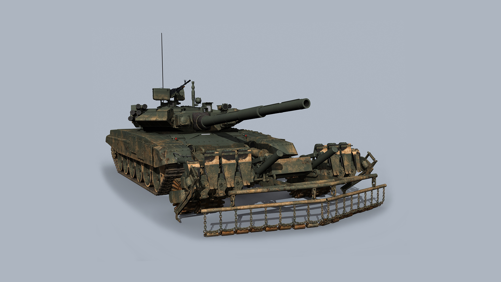T-90 TMT-K矿用压路机3D模型 - TurboSquid 1714915
