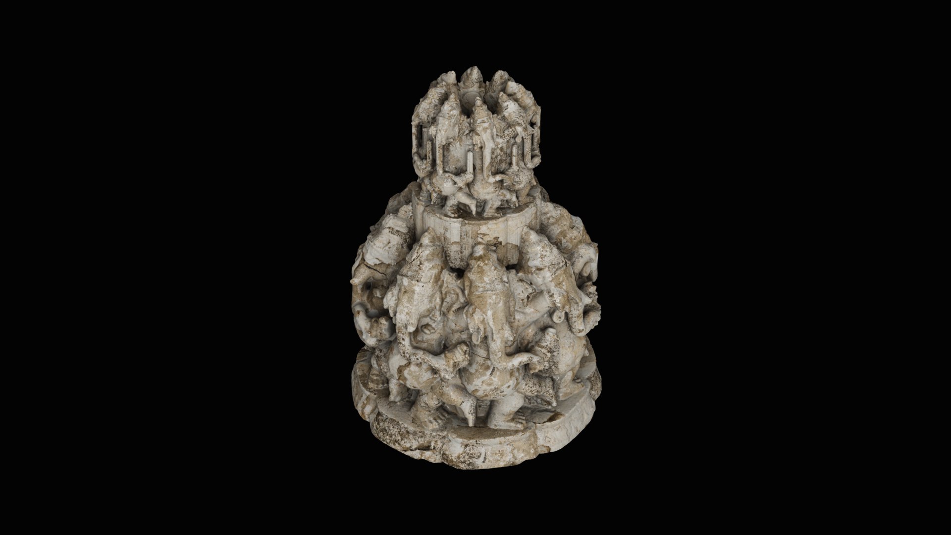 3d Model Stone Statue Texture 3D Model - TurboSquid 2352101