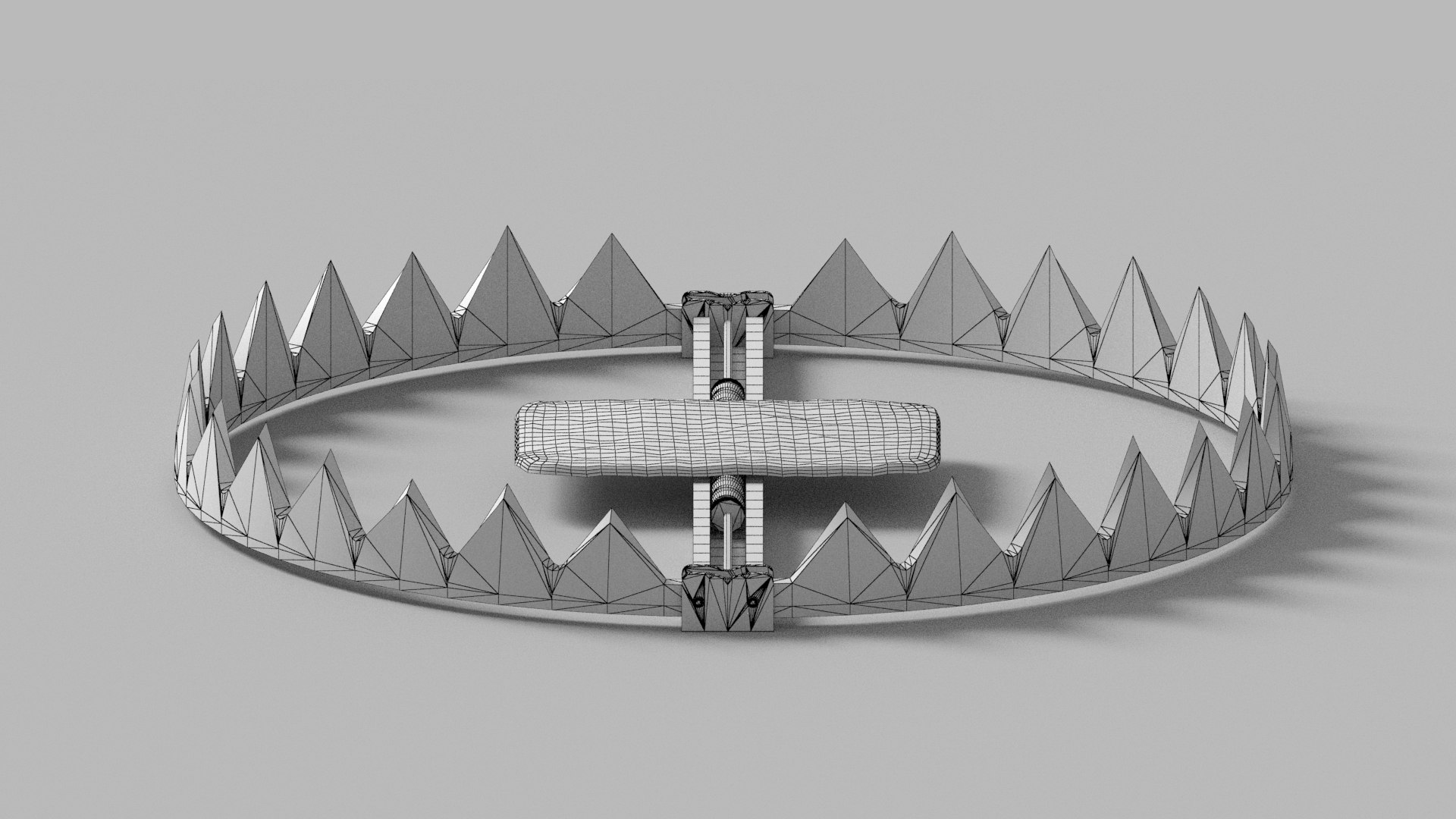 BEAR TRAP 3D MODEL REALISTIC Model - TurboSquid 2049315
