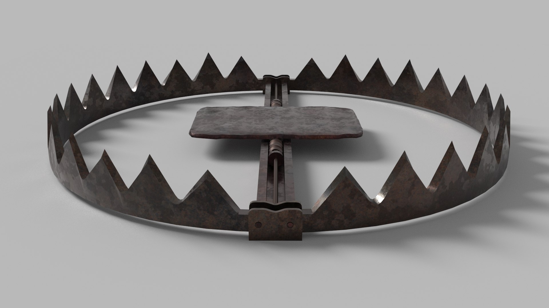 BEAR TRAP 3D MODEL REALISTIC Model - TurboSquid 2049315