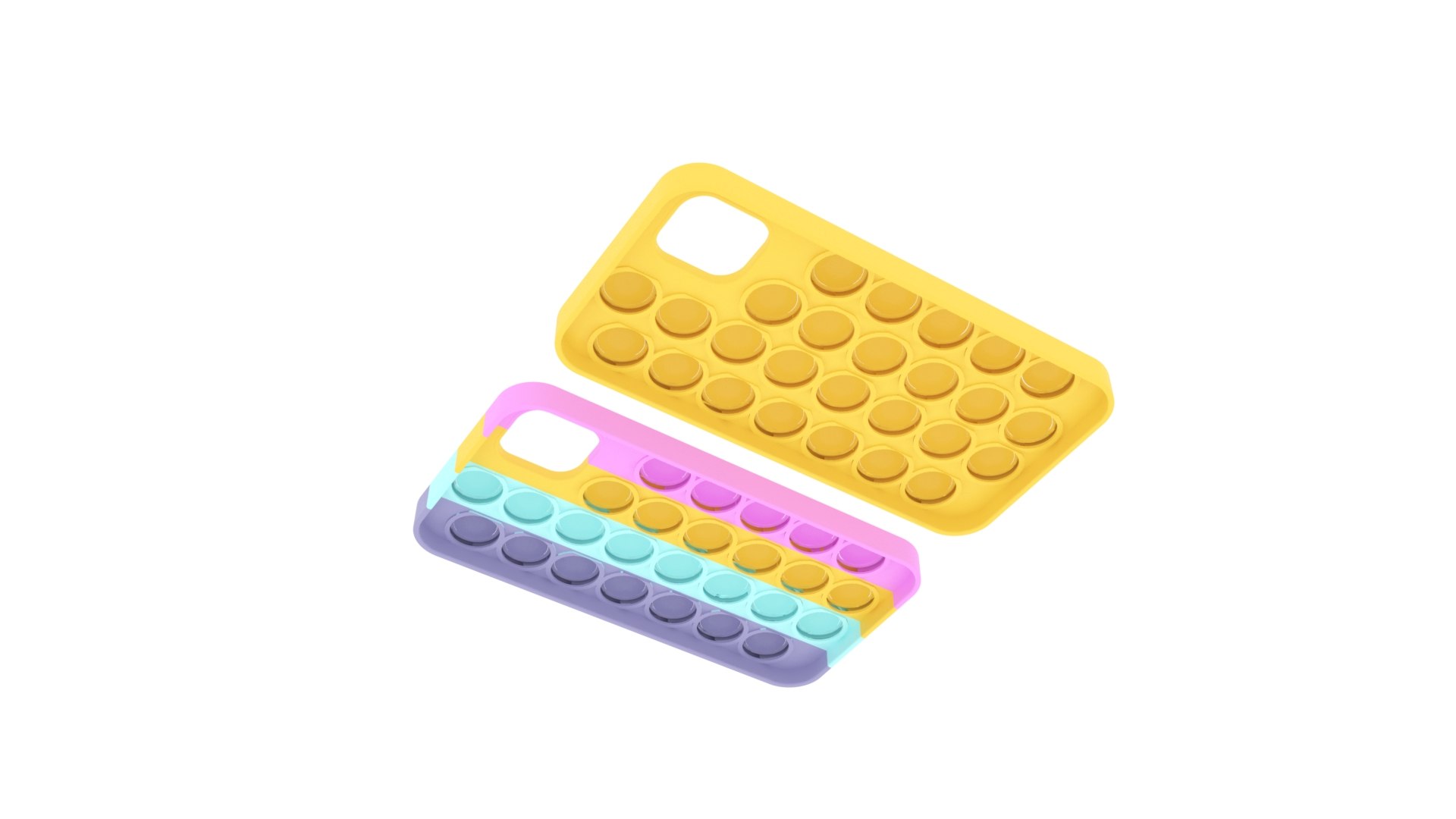 Pop It Phone Cases 3D - TurboSquid 1758528