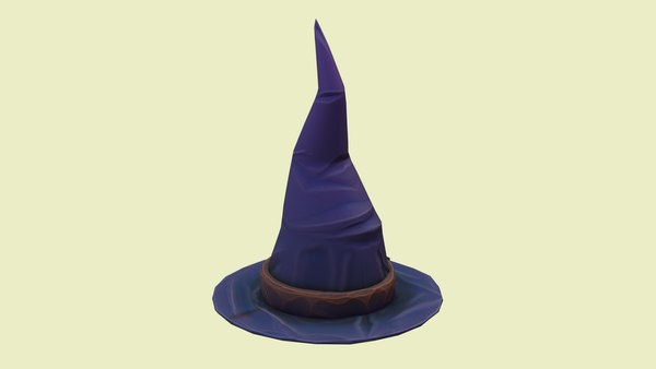 3D Wizard Hat model - TurboSquid 1756980